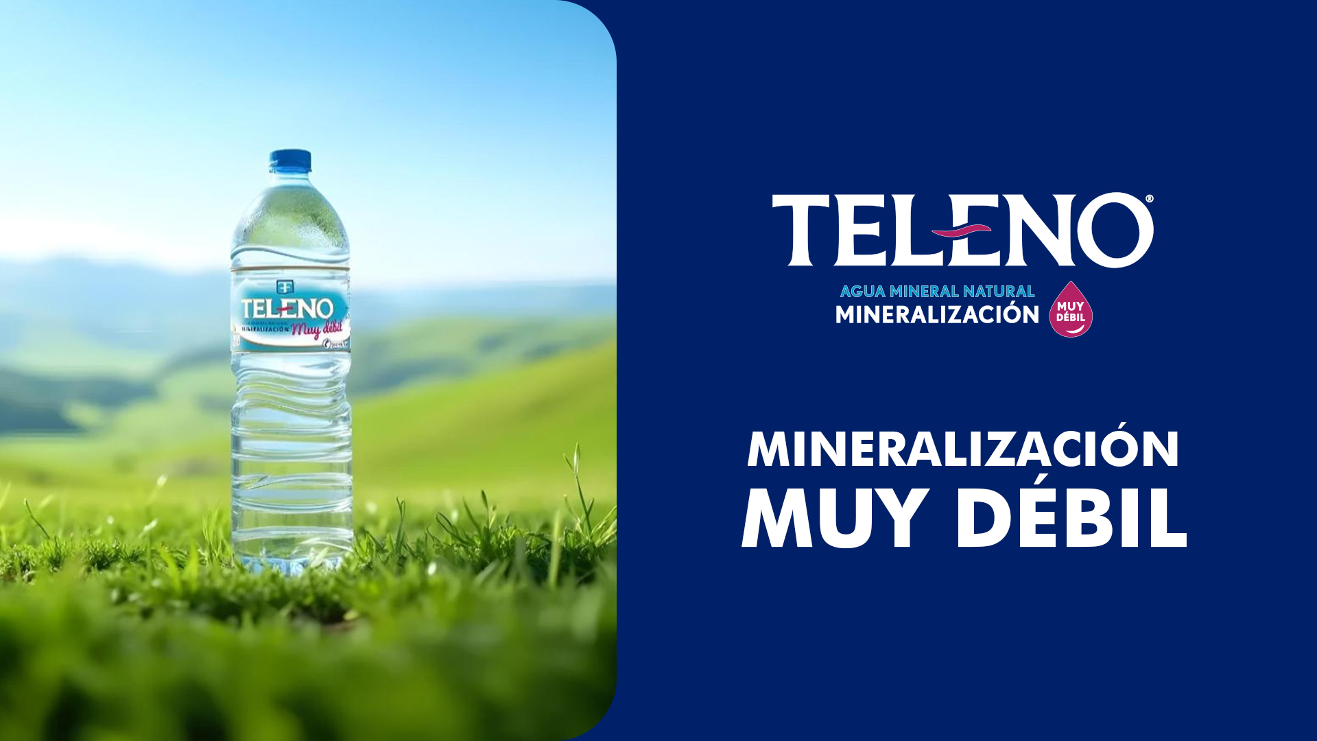 Mineralización muy Débil | Agua Naturalmente Equilibrada